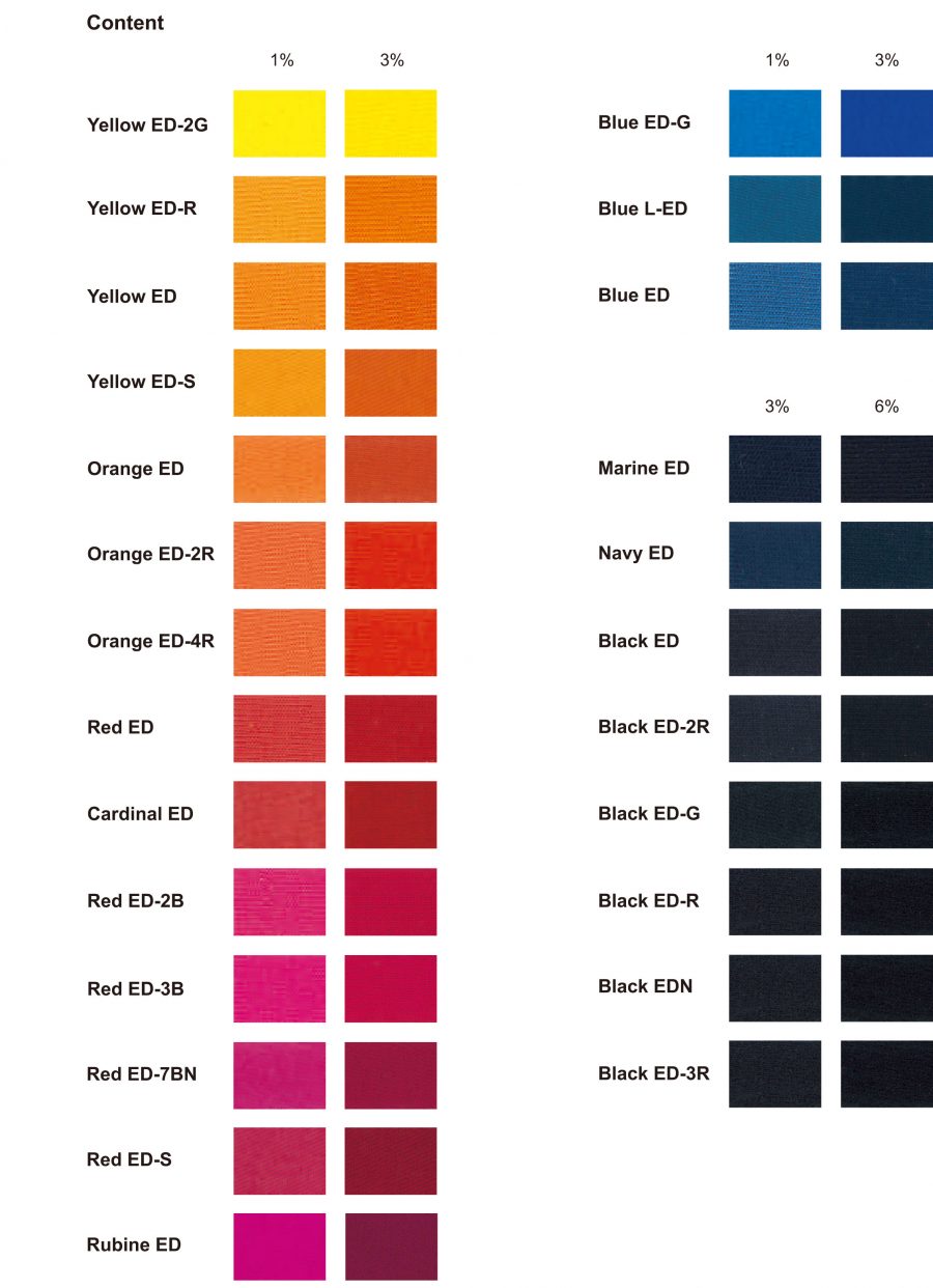 Everzol® ED - Everlight Colorants - Everlight Colorants