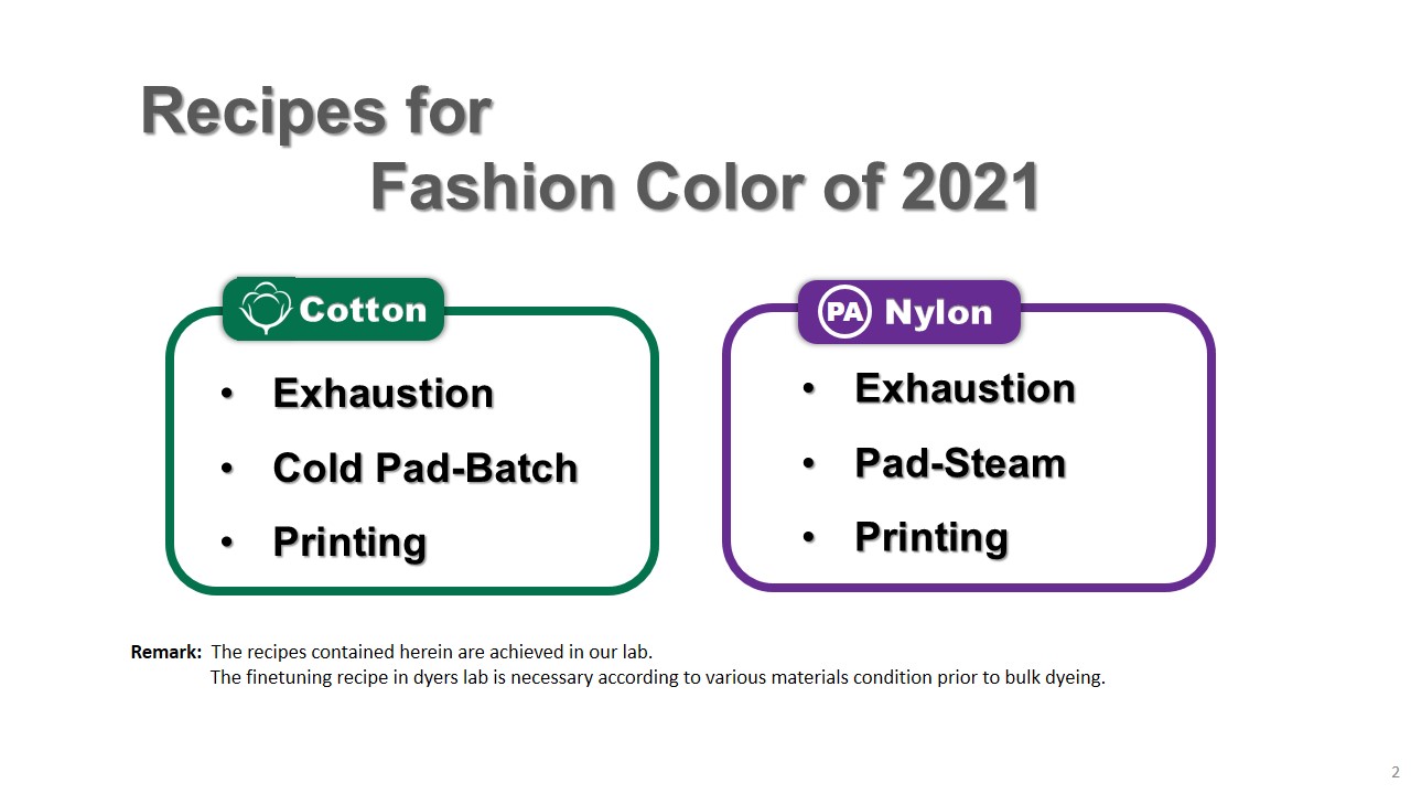 Recipes for Fashion Color of 2021 - Everlight Colorants - Everlight ...
